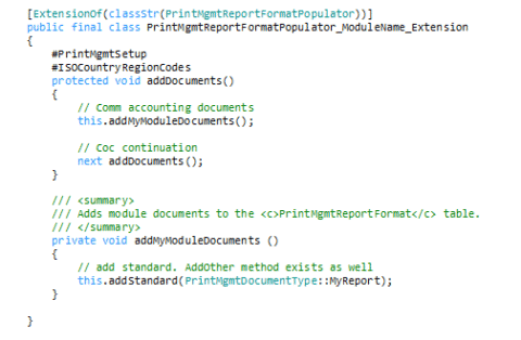 Implementing Print Management for Custom Module - Levridge