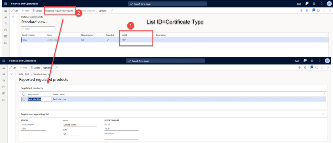 How to Set Up Regulated Products in Levridge - Levridge