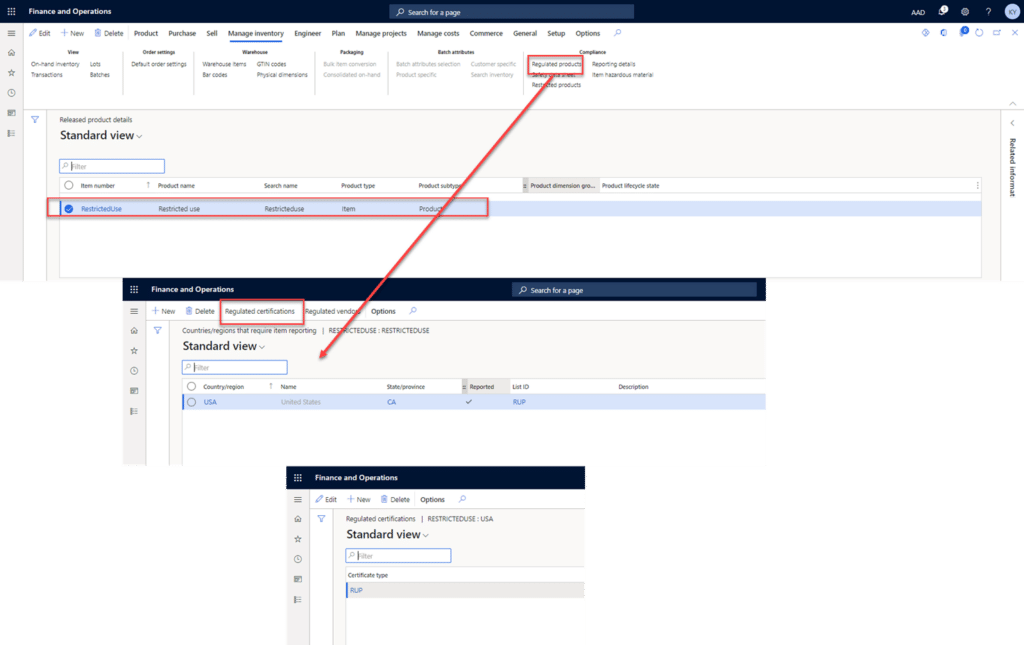 How to Set Up Regulated Products in Levridge - Levridge