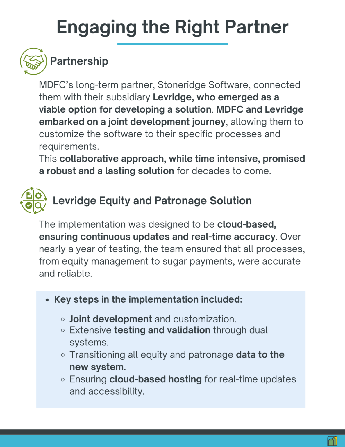 Client Success Story: Minn-Dak Farmers Cooperative (MDFC)Implements ...