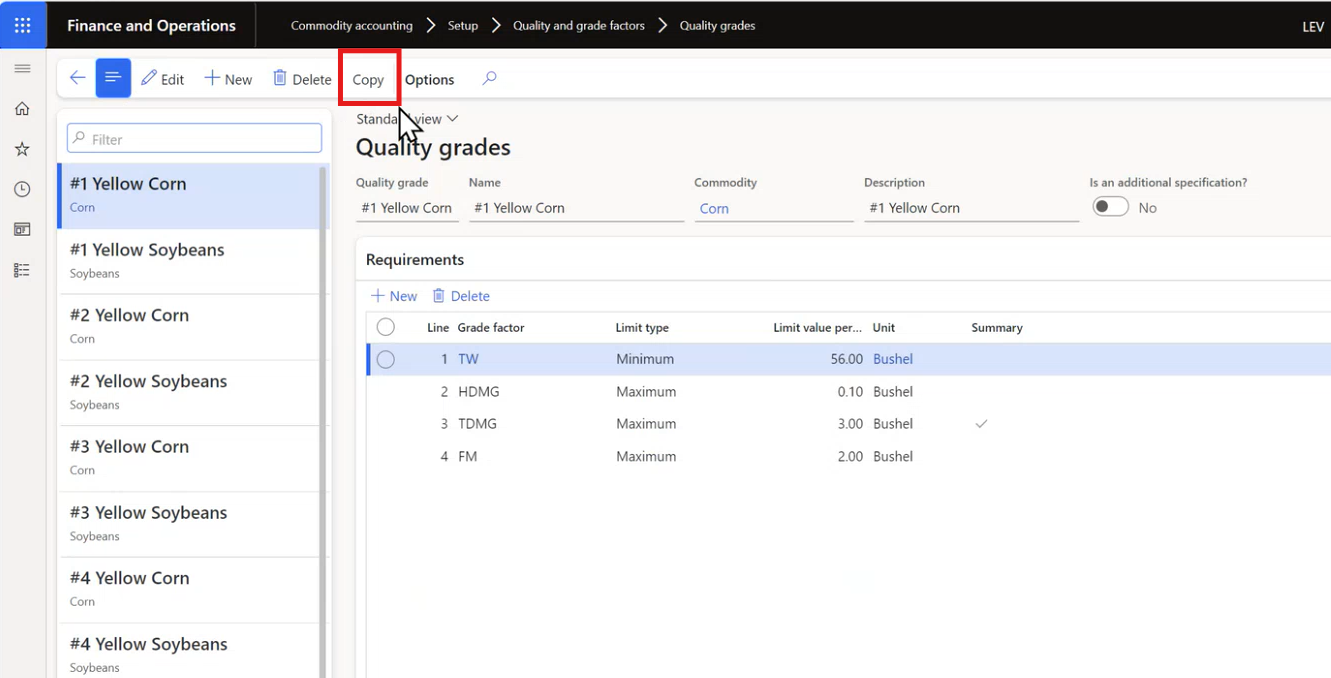 Copy Quality Grades - Levridge