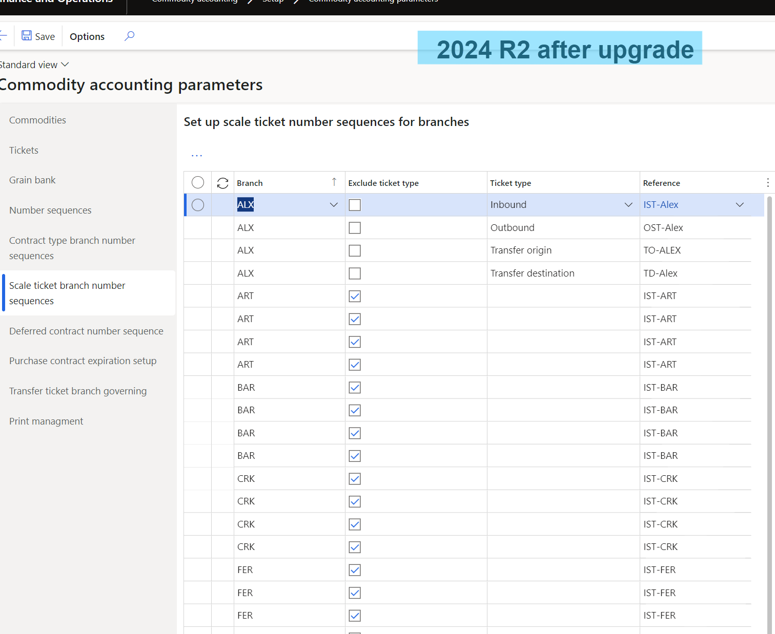 Scale Ticket Number Sequences - Levridge